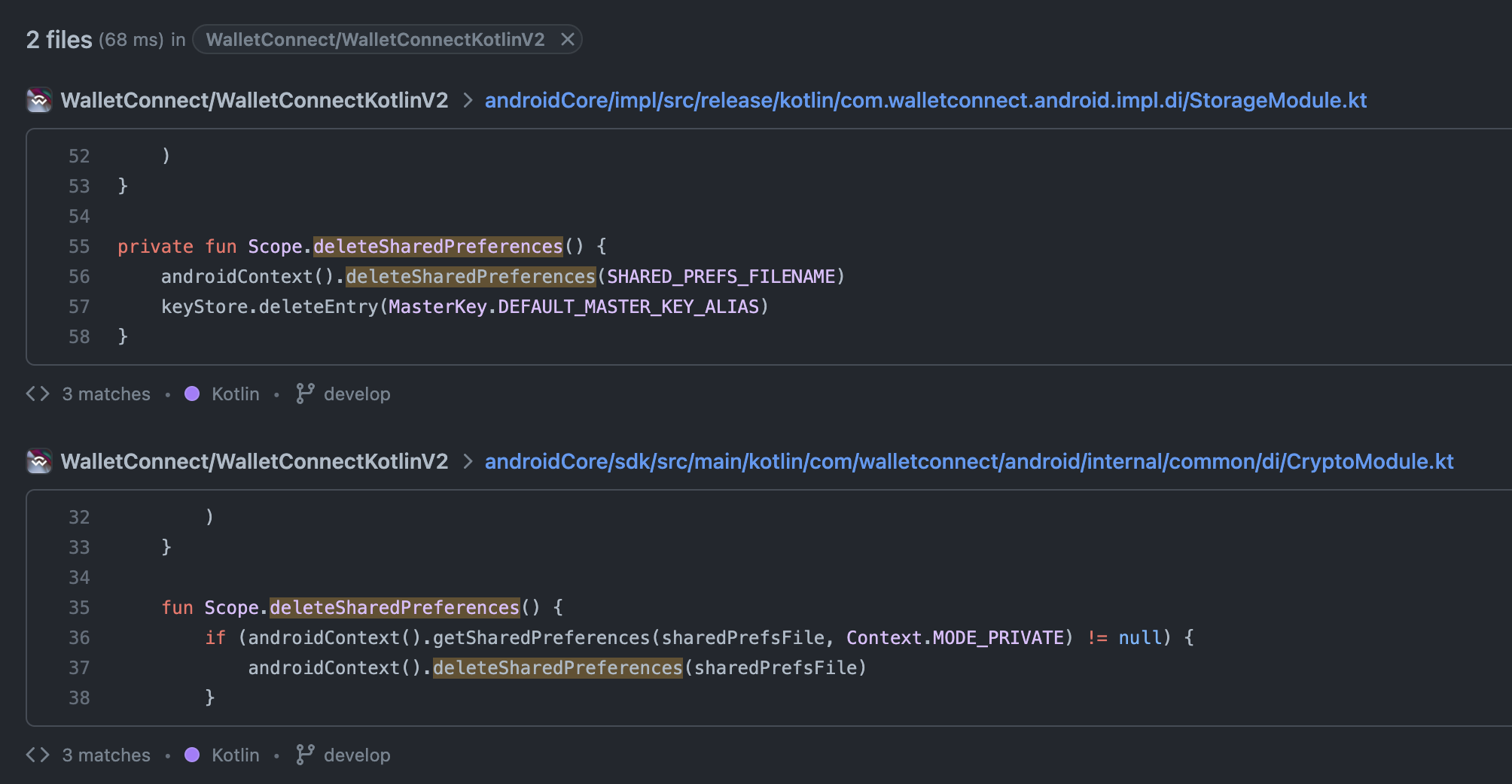 Crash on tryToInit · Issue #532 · WalletConnect/WalletConnectKotlinV2 · GitHub