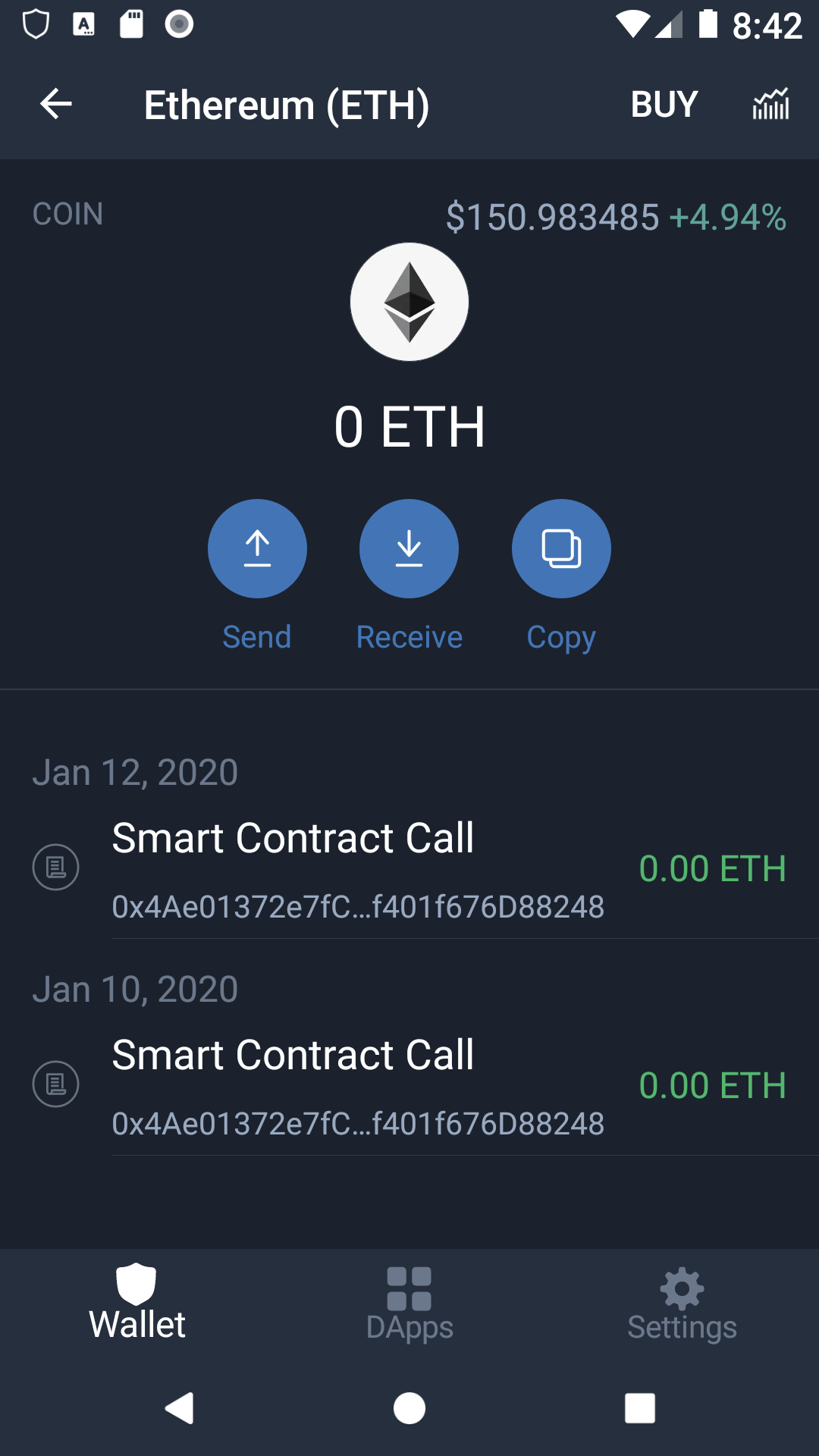 Ethereum smartcontract call transaction · Issue #706 · trustwallet/blockatlas · GitHub