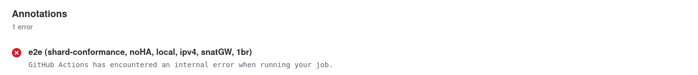 Github Actions Has Encountered An Internal Error When Running Your Job · Issue 1727 · Actions