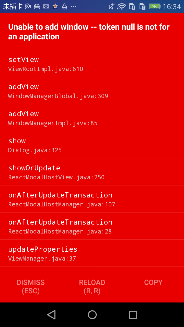 React Native Modal Problem · Issue 18634 · Facebookreact Native · Github