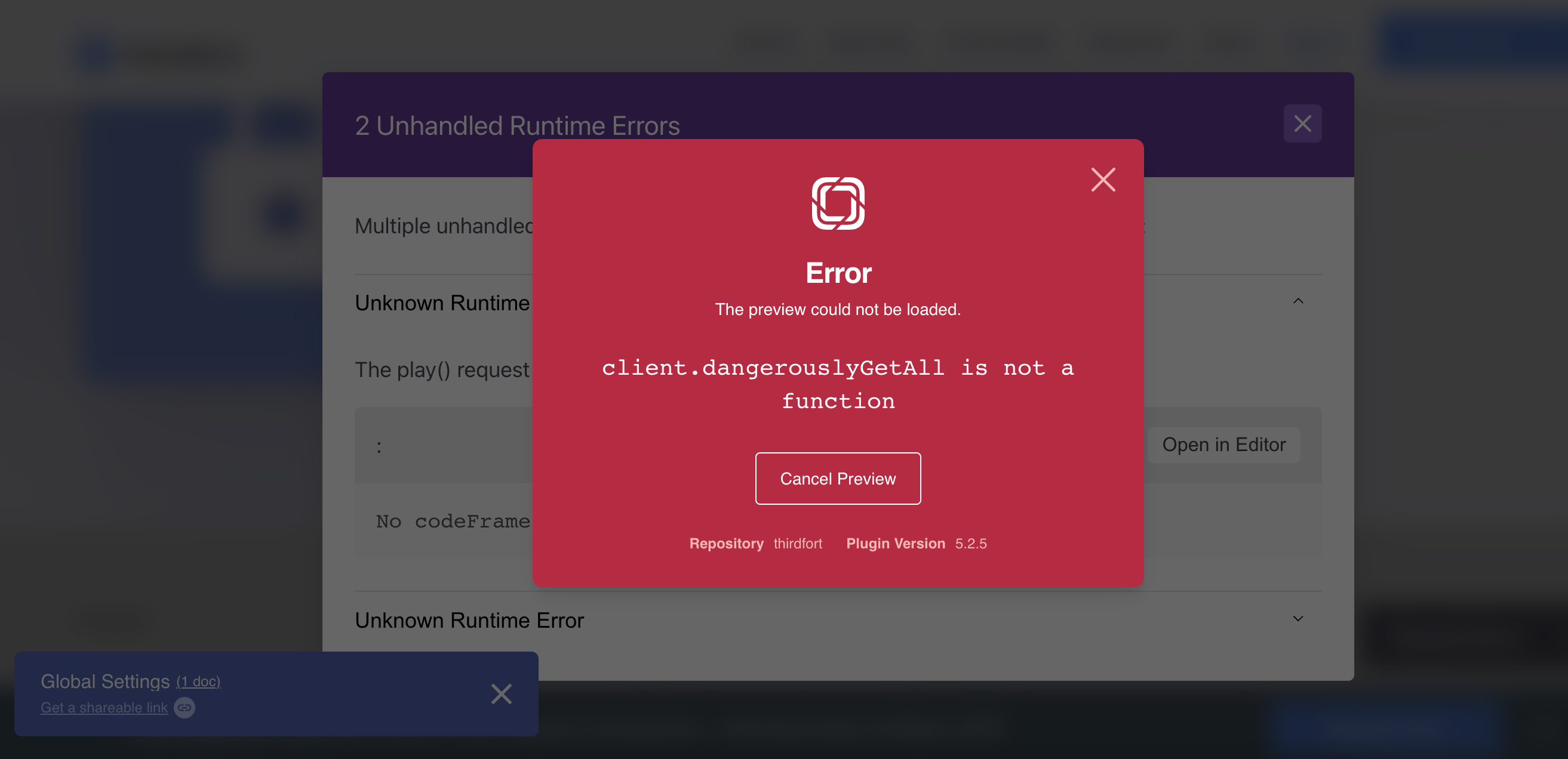 dangerouslyGetAll breaks all prismic queries · Issue #497 · prismicio/prismic-gatsby · GitHub