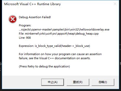 HelloWorldOverlay.exe can not run · Issue #773 · ValveSoftware/openvr · GitHub