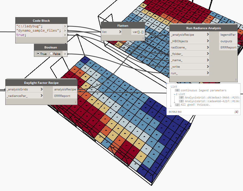 Radiance Analysis · Issue 69 · Ladybug Toolshoneybee Dynamo · Github 