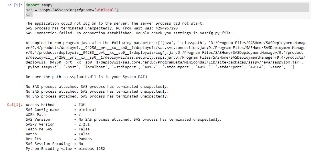 SAS kernel does not work on Juypter - local host · Issue #93 · sassoftware/saspy · GitHub