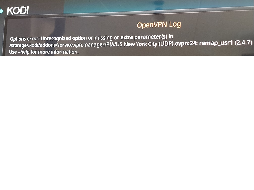 Connecting to PIA no longer works with kodi openVPN · Issue #262 · Zomboided/service.vpn.manager ...