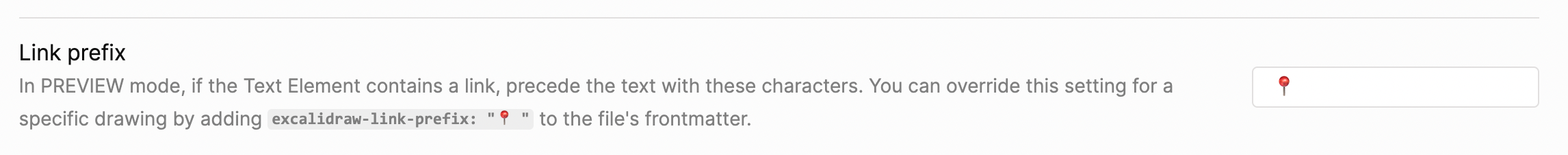 showing Link Prefix icon only function fail · Issue #5161 · excalidraw/excalidraw · GitHub