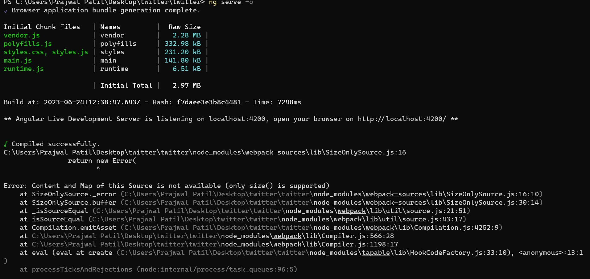 Error: Content and Map of this Source is not available (only size() is supported) · Issue #25444 ...