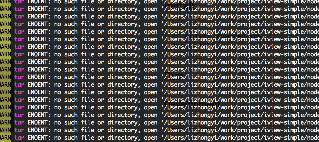 基础本的npm i 之后卡主就成了下面的这个样子 · Issue #470 · iview/iview-admin · GitHub