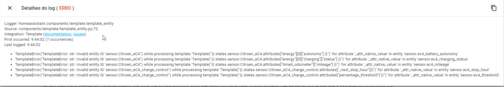 Home Assistant - Several Issues · Issue #231 · flobz/psa_car_controller · GitHub