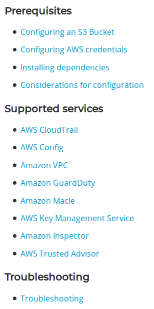 Improve AWS documentation · Issue #1948 · wazuh/wazuh-documentation · GitHub