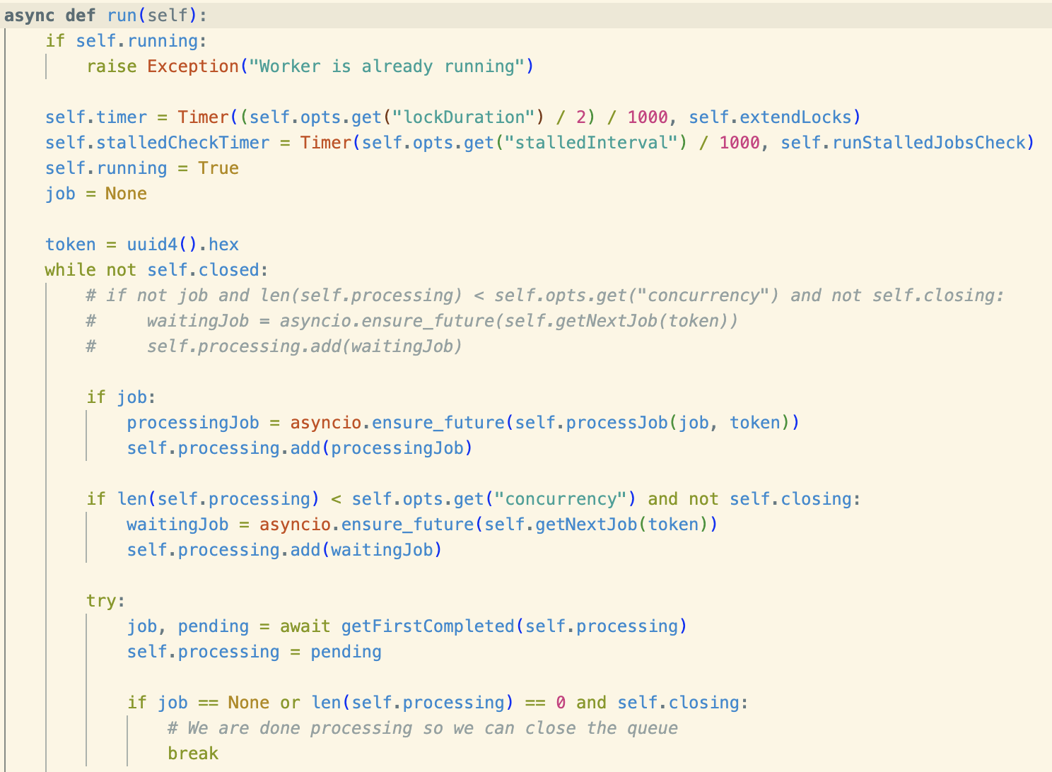 [bug] Closing Of Queue When No Jobs Present · Issue 1834 · Taskforcesh Bullmq · Github