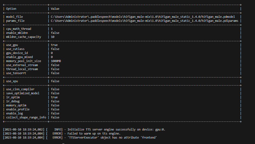 [TTS]tts server config set “lang: 'mix'” · Issue #3466 · PaddlePaddle/PaddleSpeech · GitHub