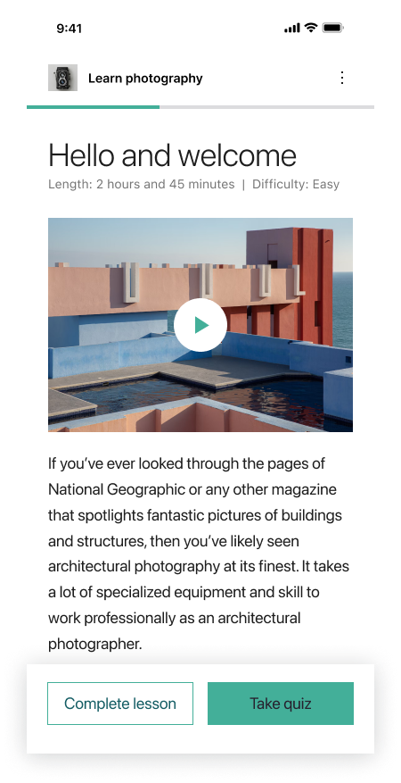 Lesson Actions: sticky on mobile · Issue #6740 · Automattic/sensei · GitHub