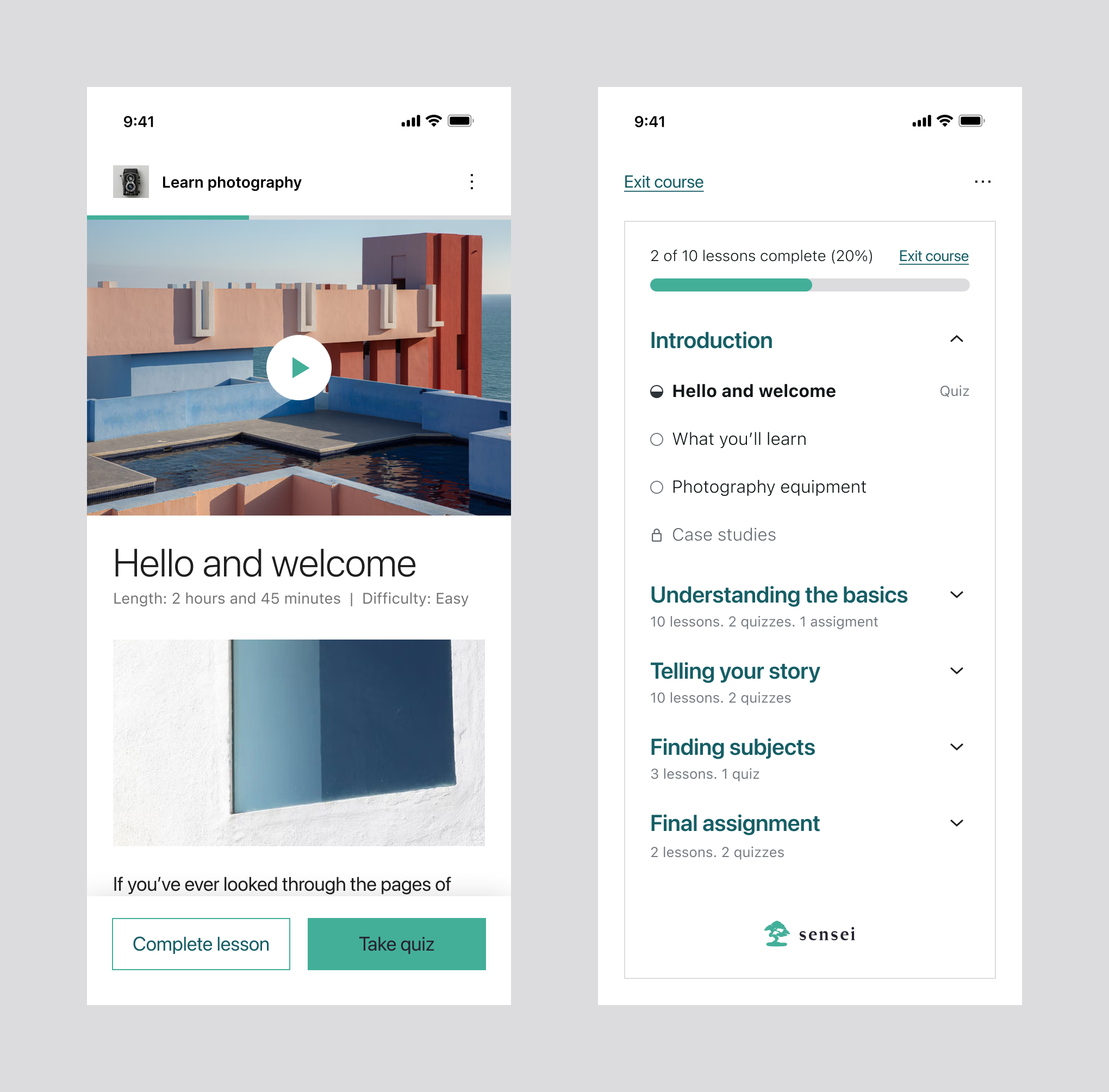 Mobile Course Navigation · Issue #6741 · Automattic/sensei · GitHub