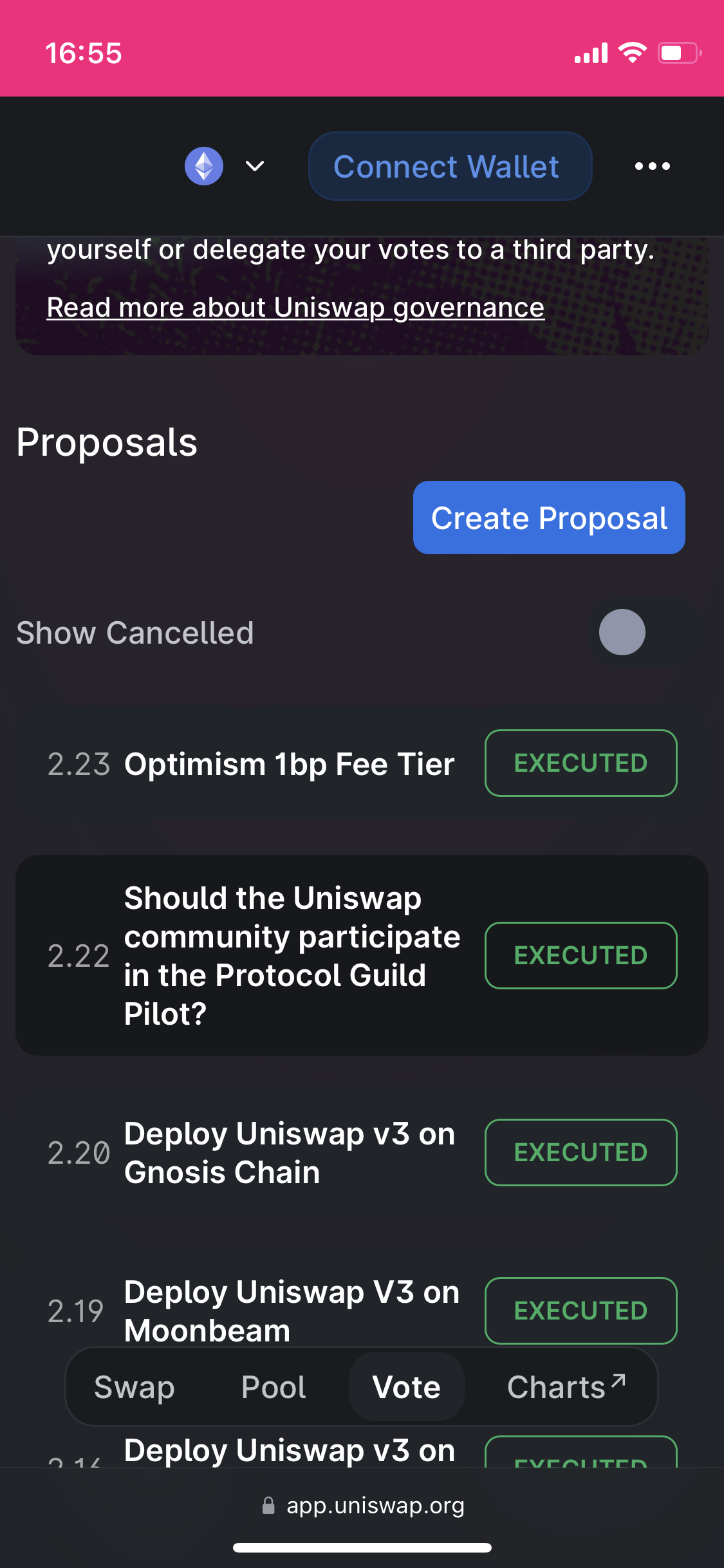 uniswap logo hides under Header underlay · Issue #4273 · Uniswap/interface · GitHub