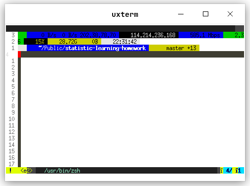 [bug] strange characters exist when vim ':terminal' · Issue #2421 · vim-airline/vim-airline · GitHub