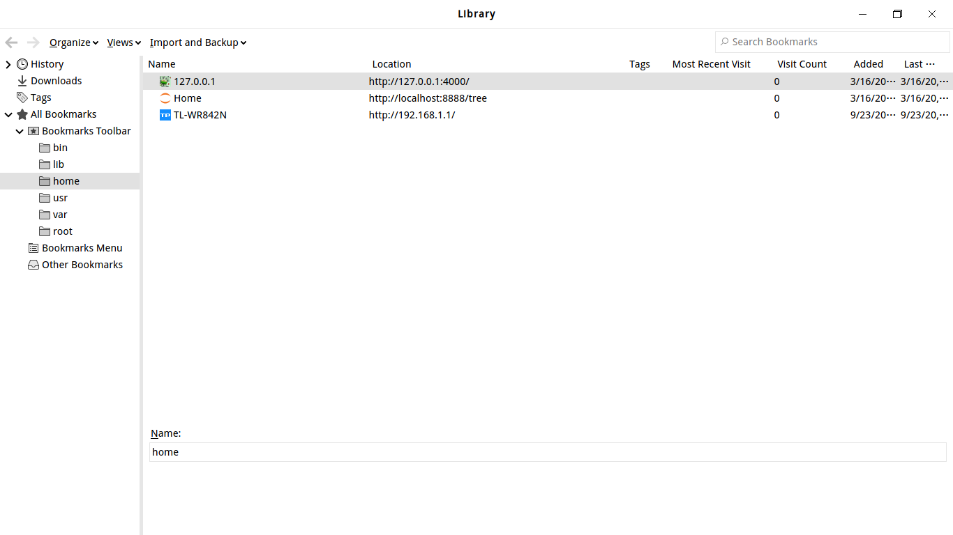 [feature request] add support for search bookmarks by category · Issue #3687 · philc/vimium · GitHub