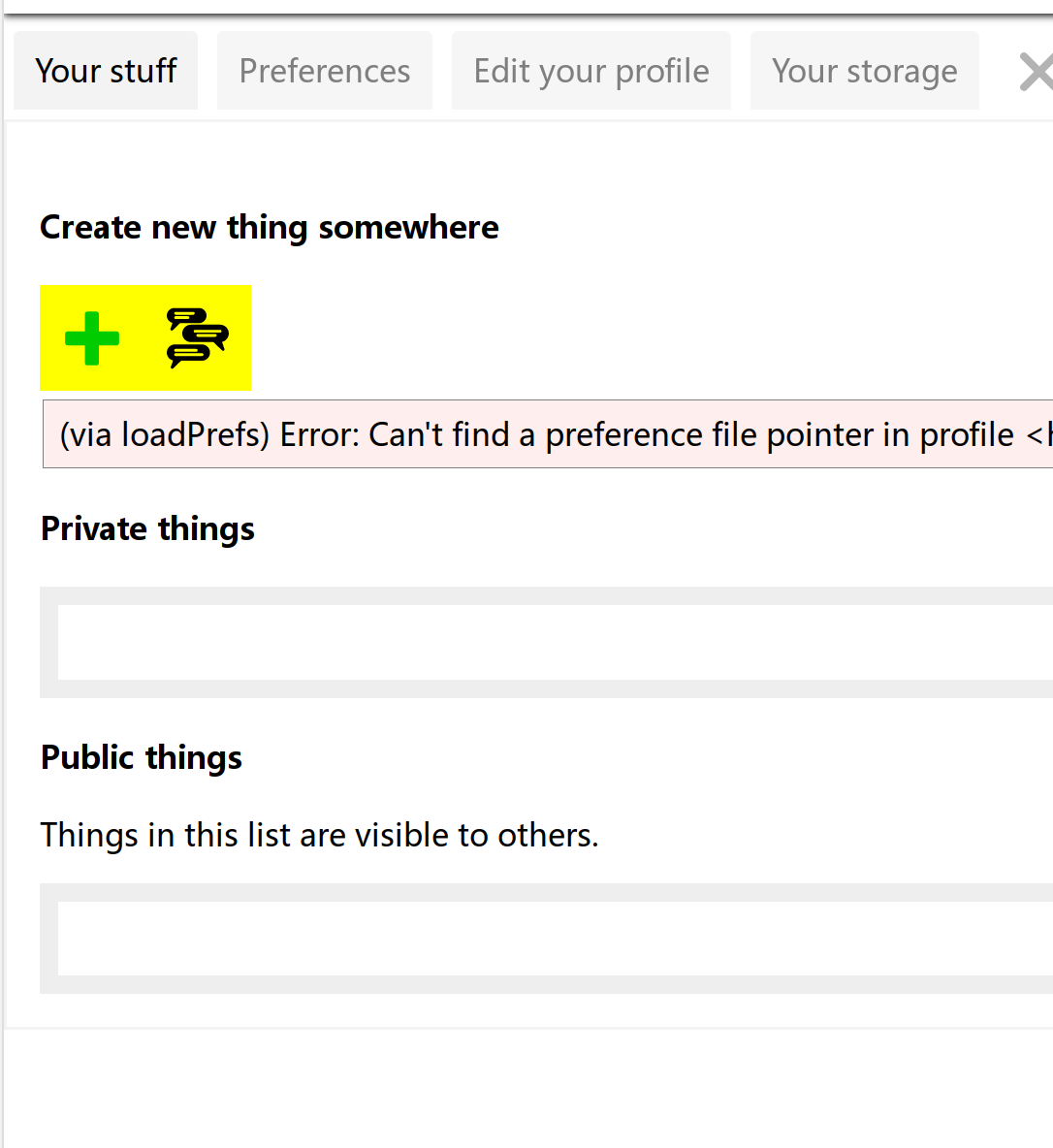 Incomplete initialization / handling of prefs · Issue #123 · SolidOS ...