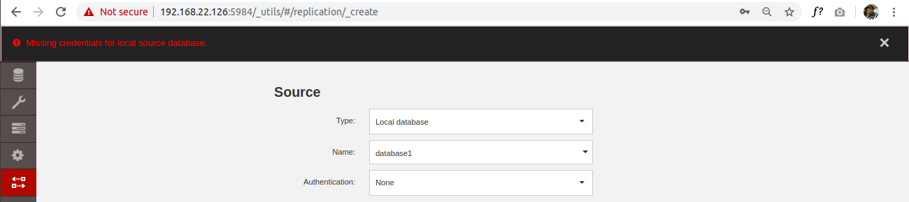 Unable To Create Local Replication Job Without Authentication · Issue 1342