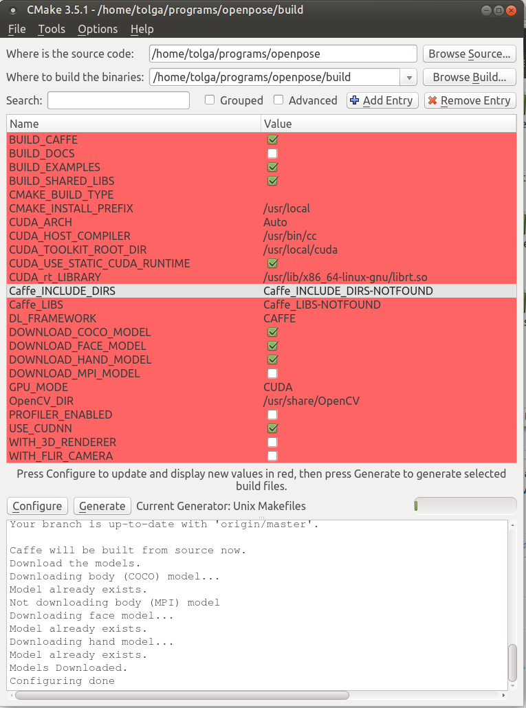 Ubuntu MATE 16.04.4 - Cmake Configure error · Issue #480 · CMU-Perceptual-Computing-Lab/openpose ...