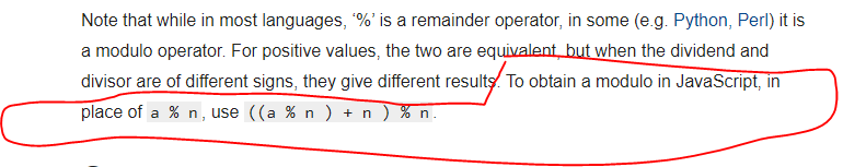 The Modulo operator is the remainder operator and there is no modulo ...