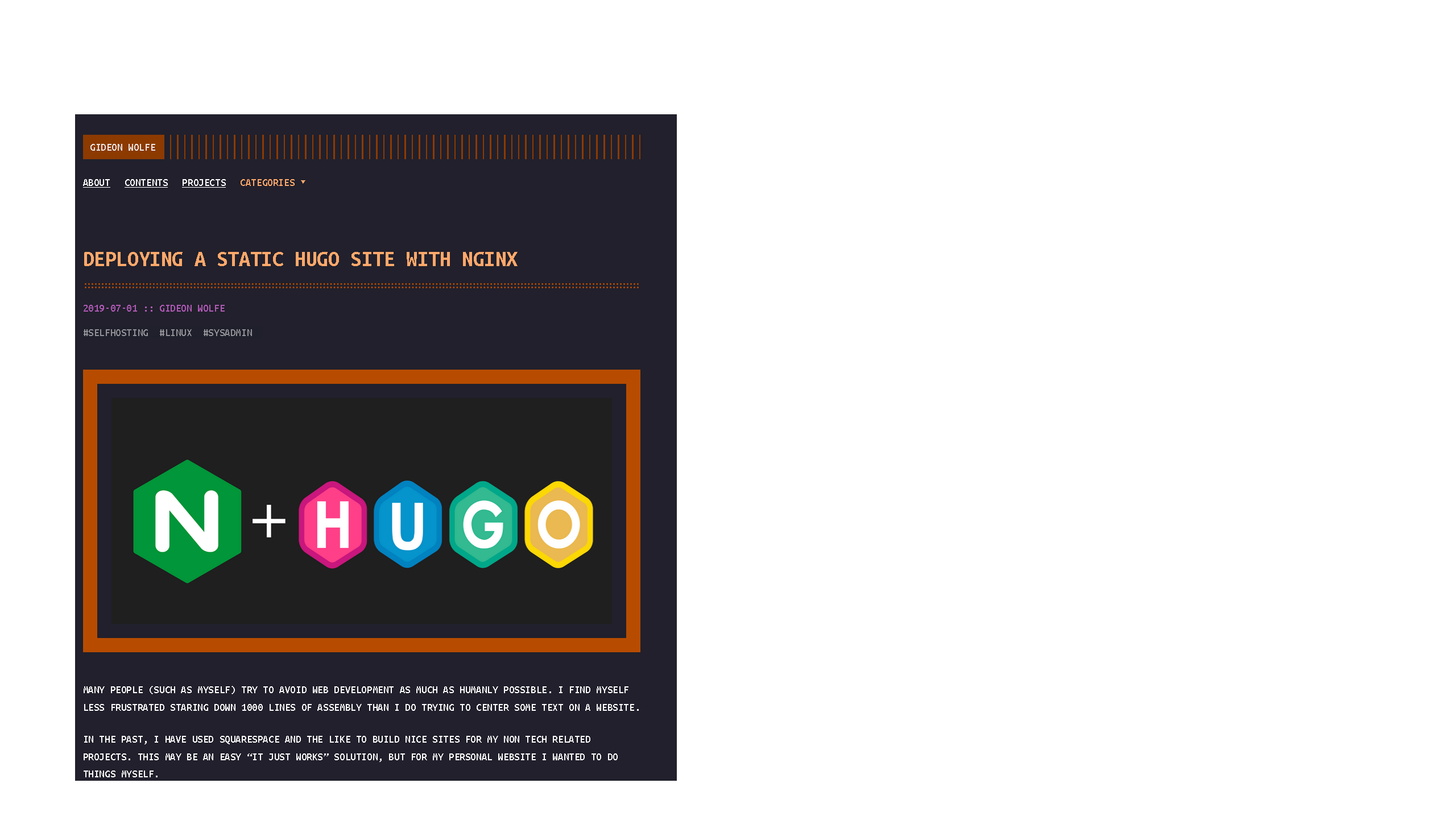 Mismatched color theme and all caps letters · Issue #157 · panr/hugo-theme-terminal · GitHub