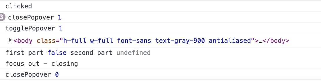 Vue - Popover does not open when clicked in Cypress · Issue #1778 · tailwindlabs/headlessui · GitHub