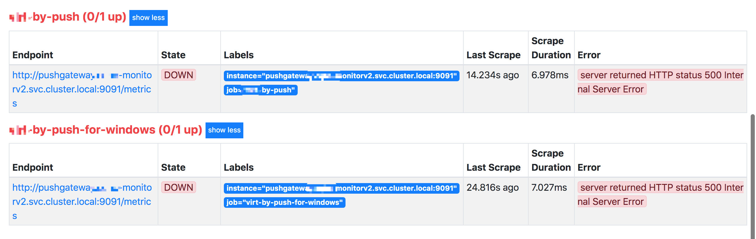 "Different help string " will be return 500 Internal Server Error · Issue #266 · prometheus ...