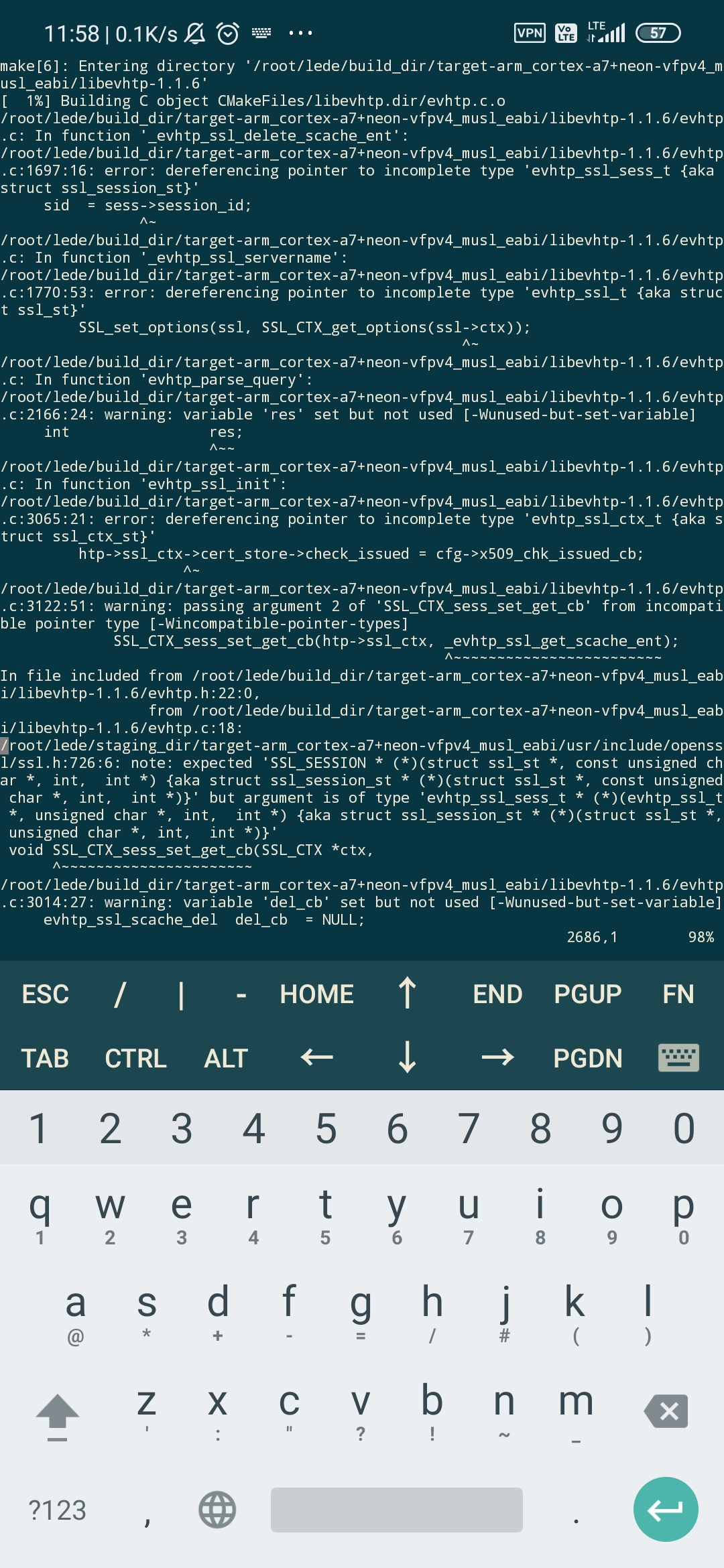 这次是libevhtp的问题 · Issue #1929 · coolsnowwolf/lede · GitHub