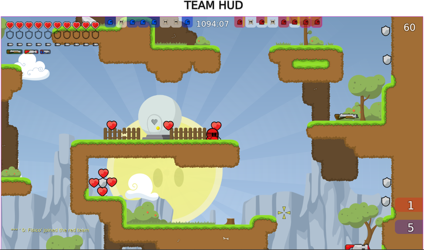 New HUD for LTS and LMS · Issue #2636 · teeworlds/teeworlds · GitHub