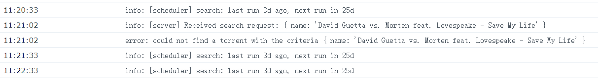 error: could not find a torrent with the criteria · Issue #383 · cross ...
