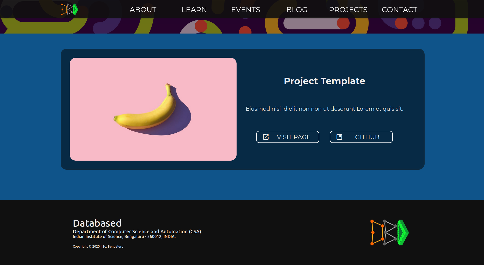 Added projects page with project card template by TheUltimateKeval · Pull Request #17 ...