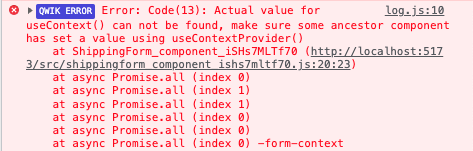 [🐞] Actual value for useContext can not be found · Issue #2894 · QwikDev/qwik · GitHub