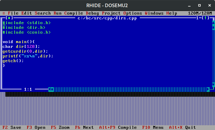Unable to open file in RHIDE (EOVERFLOW error) · Issue #933 · dosemu2 ...