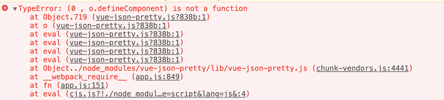 Could Not Import Due To `typeerror 0 O Definecomponent Is Not A Function` · Issue 105