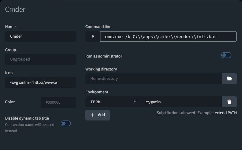 How to add Git Bash on Windows · Issue #1345 · Eugeny/tabby · GitHub