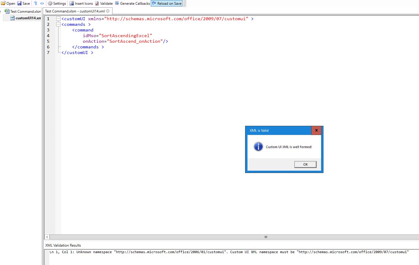 Validation error window not cleared after correction and re-validating ...