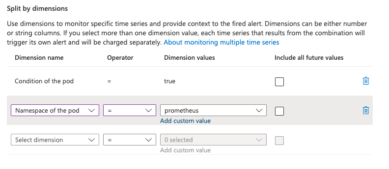 Support For Multiple Dimensions In Azurermmonitormetricalert · Issue 19744 · Hashicorp 