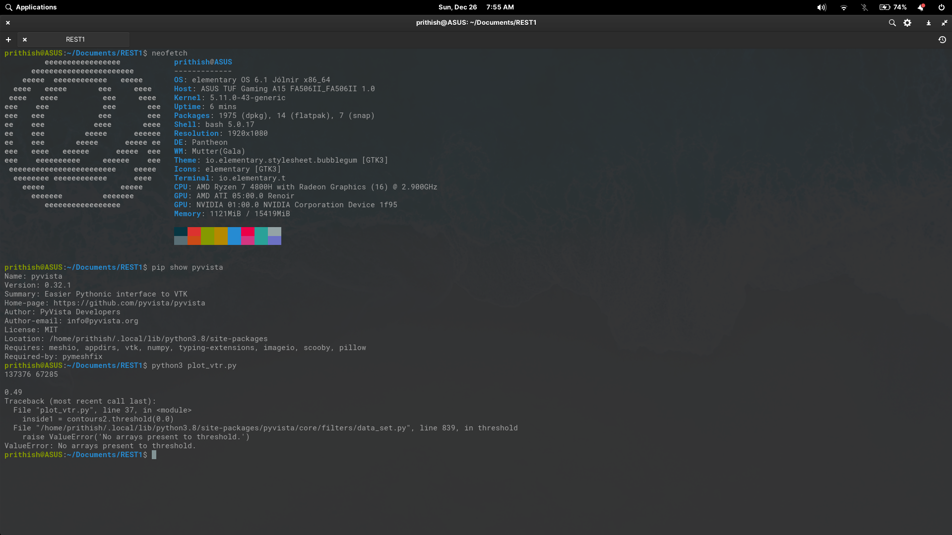 Error showing "Empty meshes cannot be plotted" · Issue #1955 · pyvista/pyvista · GitHub