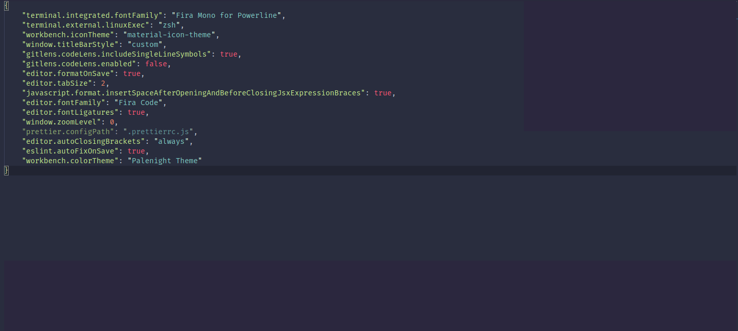 Editor background has a wierd greenish tint wrapped around the code ...