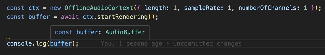 Incorrect return value for OfflineAudioContext.startRendering · Issue ...