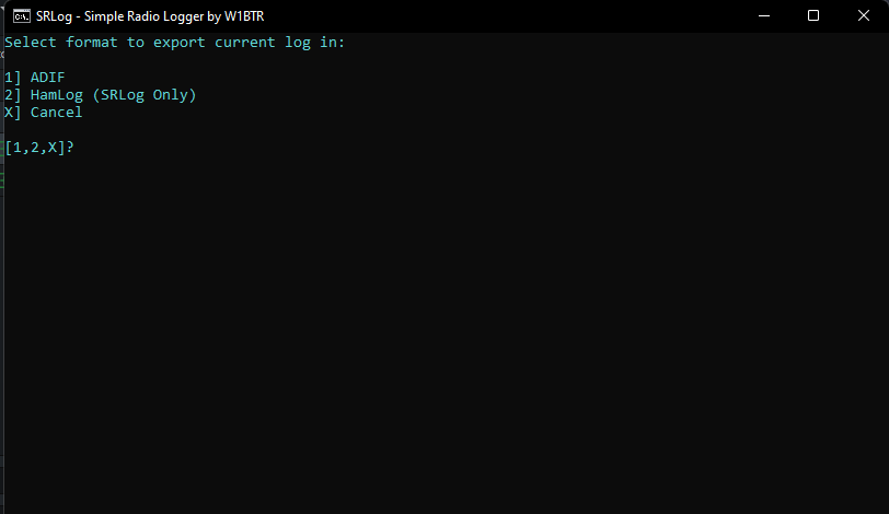 GitHub - ITCMD/SRLog: SRLog (Simple Radio Log) by W1BTR
