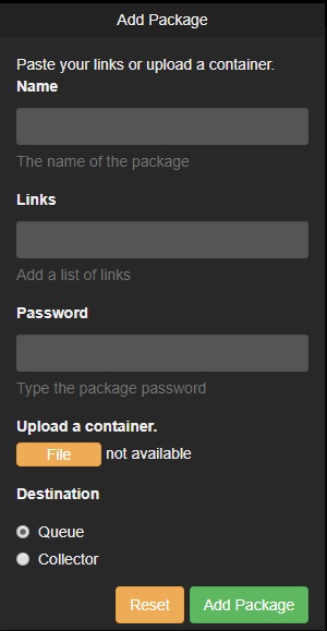 New Pyload Theme named PyPlex · Issue #2989 · pyload/pyload · GitHub