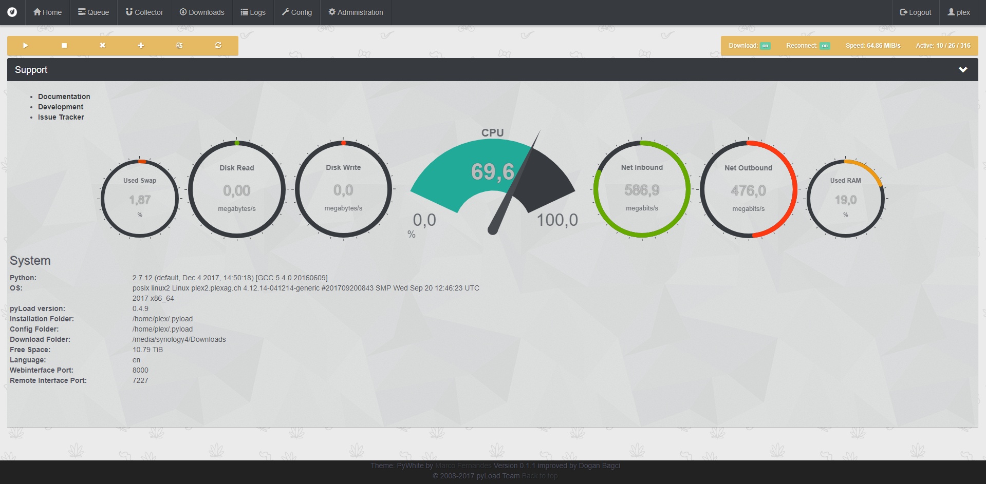 Add new web-ui to stable branch? · Issue #3240 · pyload/pyload · GitHub