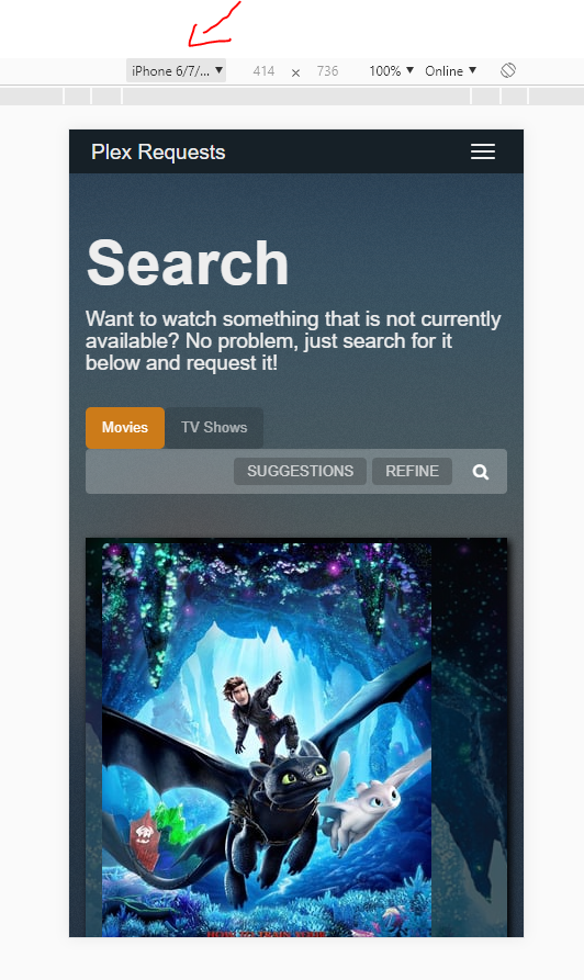Ombi web interface not working with iphone · Issue #2880 · Ombi-app ...