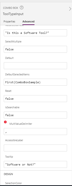Issues recombining combo box control's MultiValueDelimiter property · Issue #194 · microsoft ...