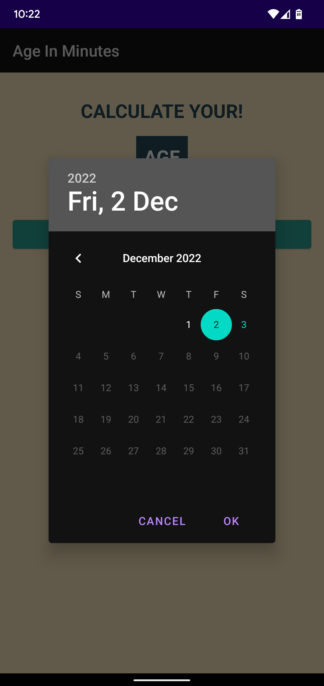GitHub - itsmohsin/DOBCalc: Age Calculator App