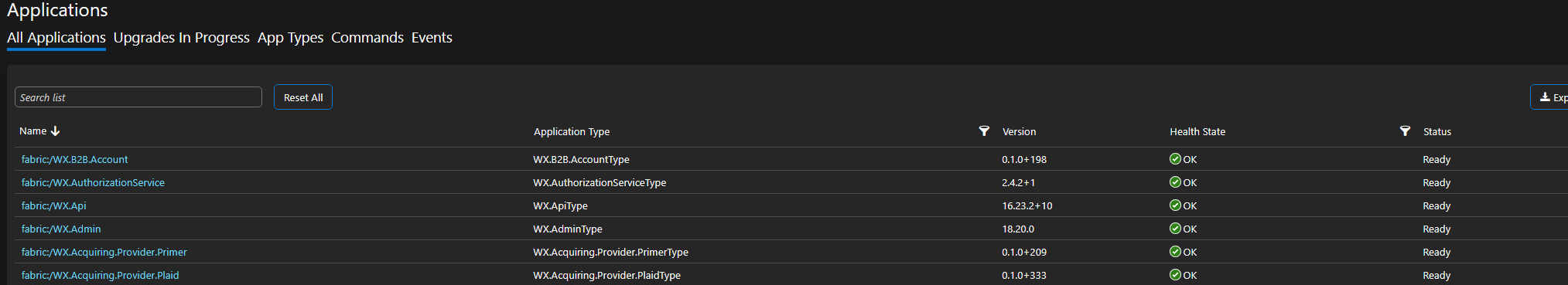 Application Health Info Inconsistent across different places · Issue #863 · microsoft/service ...