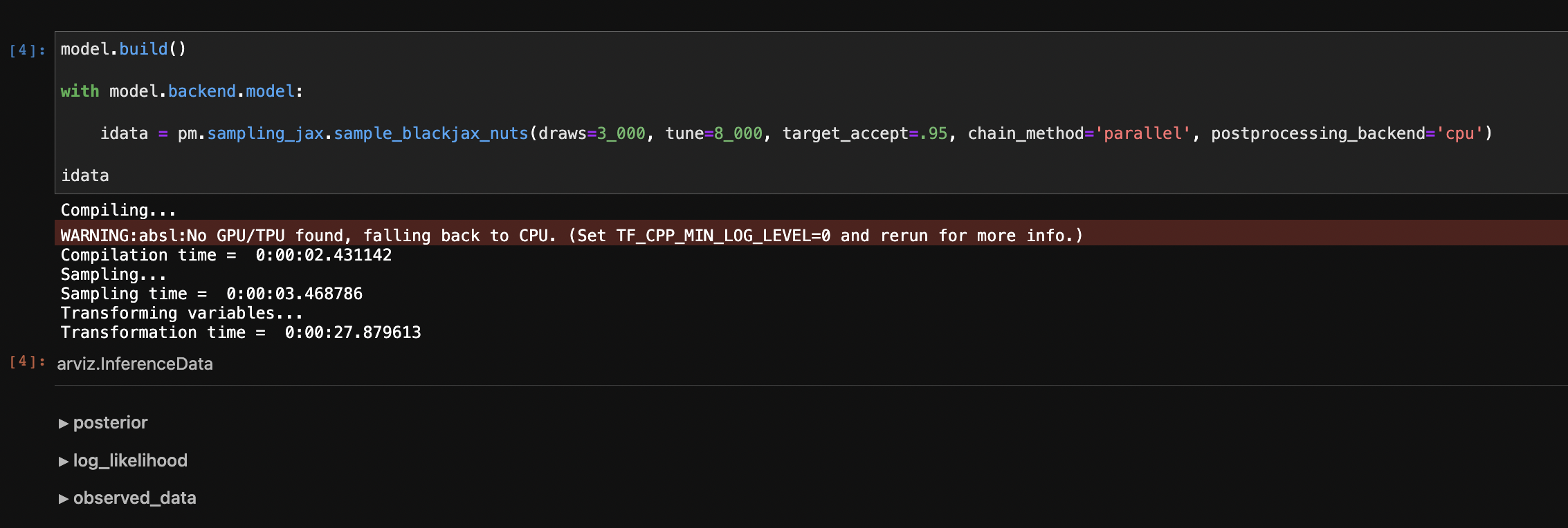 PyMC Jax support · Issue #522 · bambinos/bambi · GitHub
