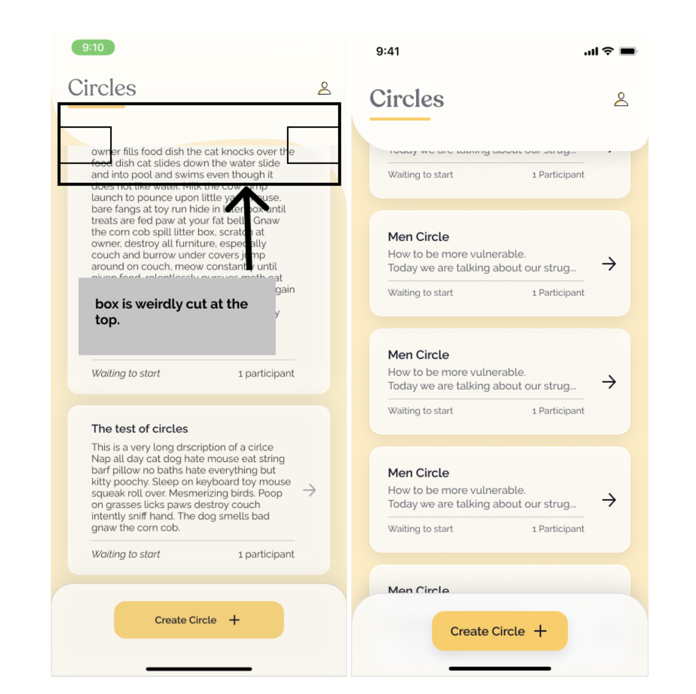 Home ¨Circle Screen changes · Issue #86 · totem-technologies/totem · GitHub